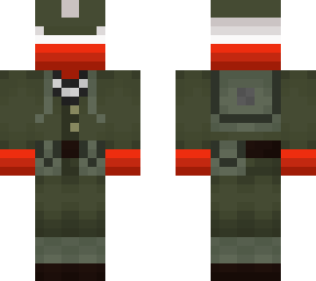 Ww2 polandball | Minecraft Skin