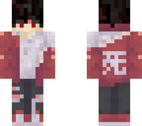 (Recreated) Red Rave | Minecraft Skin