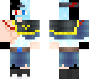 black bull blueman | Minecraft Skin