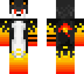 black wolf | Minecraft Skin