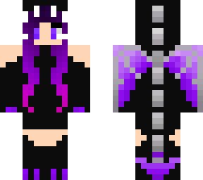 Ender dragon girl | Minecraft Skin