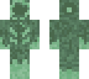 Grim reaper green reaper dead zombie walker | Minecraft Skin
