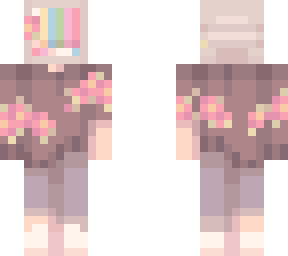 I put Mochhi in the skin grabber | Minecraft Skin