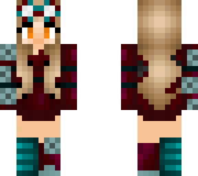 Nether Explorer (Female) | Minecraft Skin