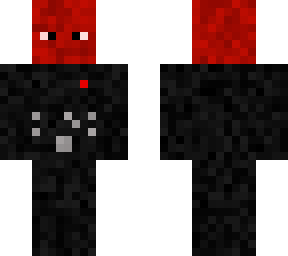 Red skull | Minecraft Skin