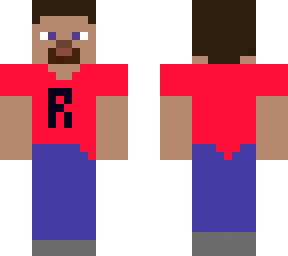 Red steve | Minecraft Skin