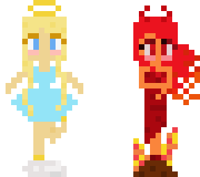 Split Personalities | Minecraft Skin