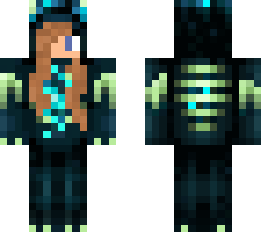 warden girl | Minecraft Skins