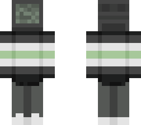 agender monitor head | Minecraft Skin