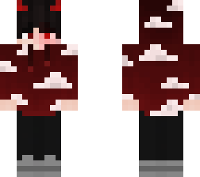 red blood moon dark demon | Minecraft Skins