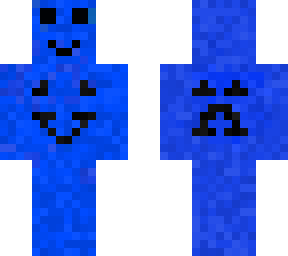 Blue blobs | Minecraft Skin