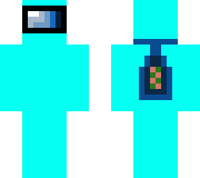 Blue Crewmate | Minecraft Skin
