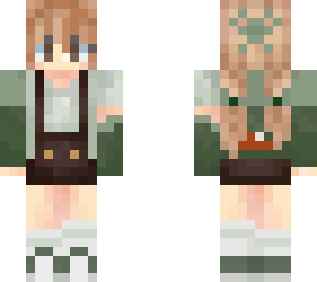 Cottage core girl | Minecraft Skin