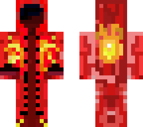fire wizard | Minecraft Skin