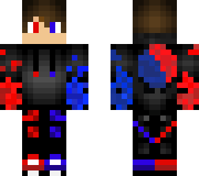 blue n red | Minecraft Skins