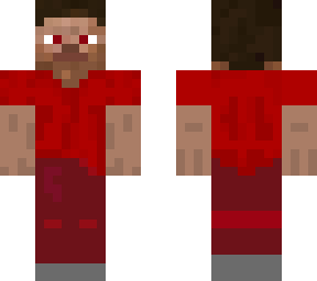 red steve | Minecraft Skin