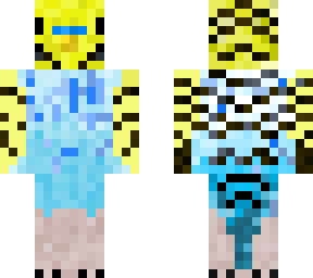 budgie with yellow head | Minecraft Skin