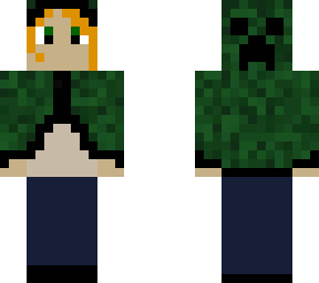 creeper cloak | Minecraft Skin