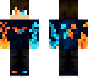 Fire Ice Boy Fireandiceboy Minecraft Skins