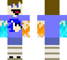 fire hands | Minecraft Skin