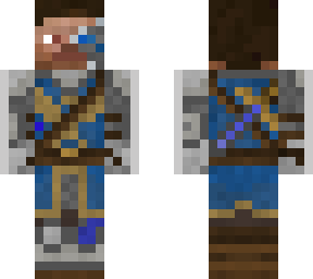 Hero Steve Knight | Minecraft Skin