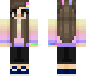 Jenna Marbles Minecraft Skin reshaded | Minecraft Skin