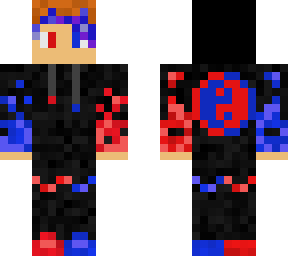 Orochi water-fire | Minecraft Skin