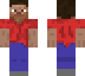 Red Steve | Minecraft Skin