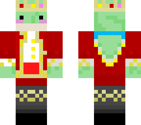 Techno frog | Minecraft Skin