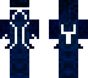 The blue hunter | Minecraft Skin