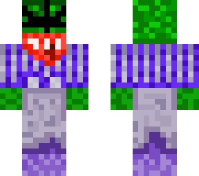 Tricky The Clown Without The Mask | Minecraft Skin