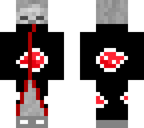 Akatsuki Skeleton | Minecraft Skin