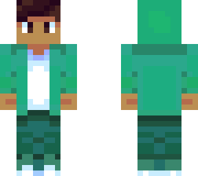 bitzel green remake | Minecraft Skin