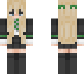 blonde slytherin | Minecraft Skin