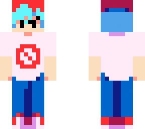 Boy Friend Fnf | Minecraft Skin