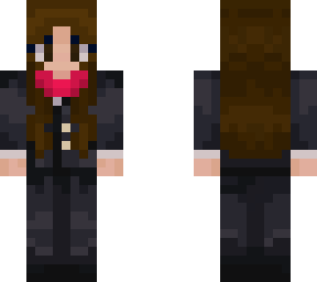 Girl in suit | Minecraft Skin