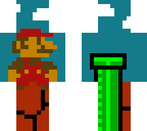NES Mario (Mario bros) | Minecraft Skin