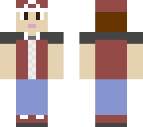 Trainer Red Minecraft Skins