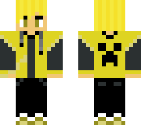 Yellow Gamer | Minecraft Skin