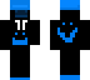 Blue and black | Minecraft Skin