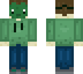Frog MASK | Minecraft Skin