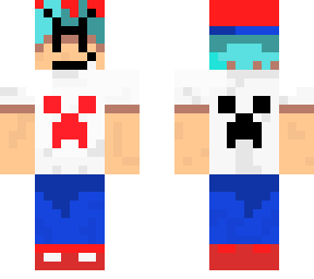 Fnf Bf Minecraft Skins