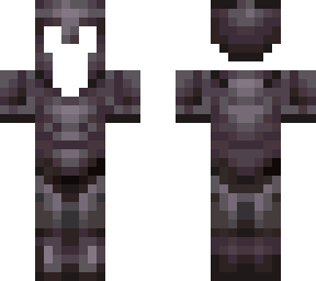 Netherite armour overlay | Minecraft Skin