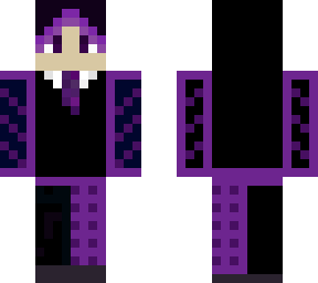 purple person | Minecraft Skin