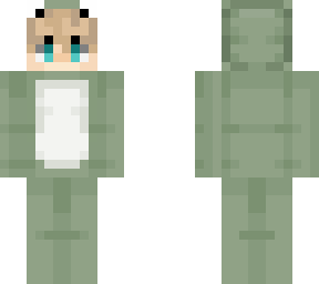 blonde frog onesie | Minecraft Skin