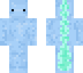 Blue Axolotl | Minecraft Skin