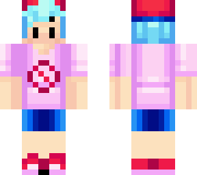 boyfriend con short | Minecraft Skins
