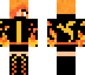 GoldenFlair707 Dragon Jacket | Minecraft Skin