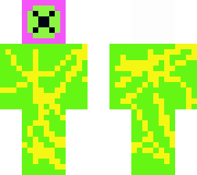 Green Lightning | Minecraft Skin