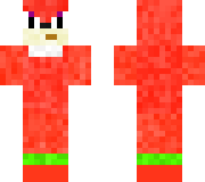 sonic DLC : Knuckles | Minecraft Skin